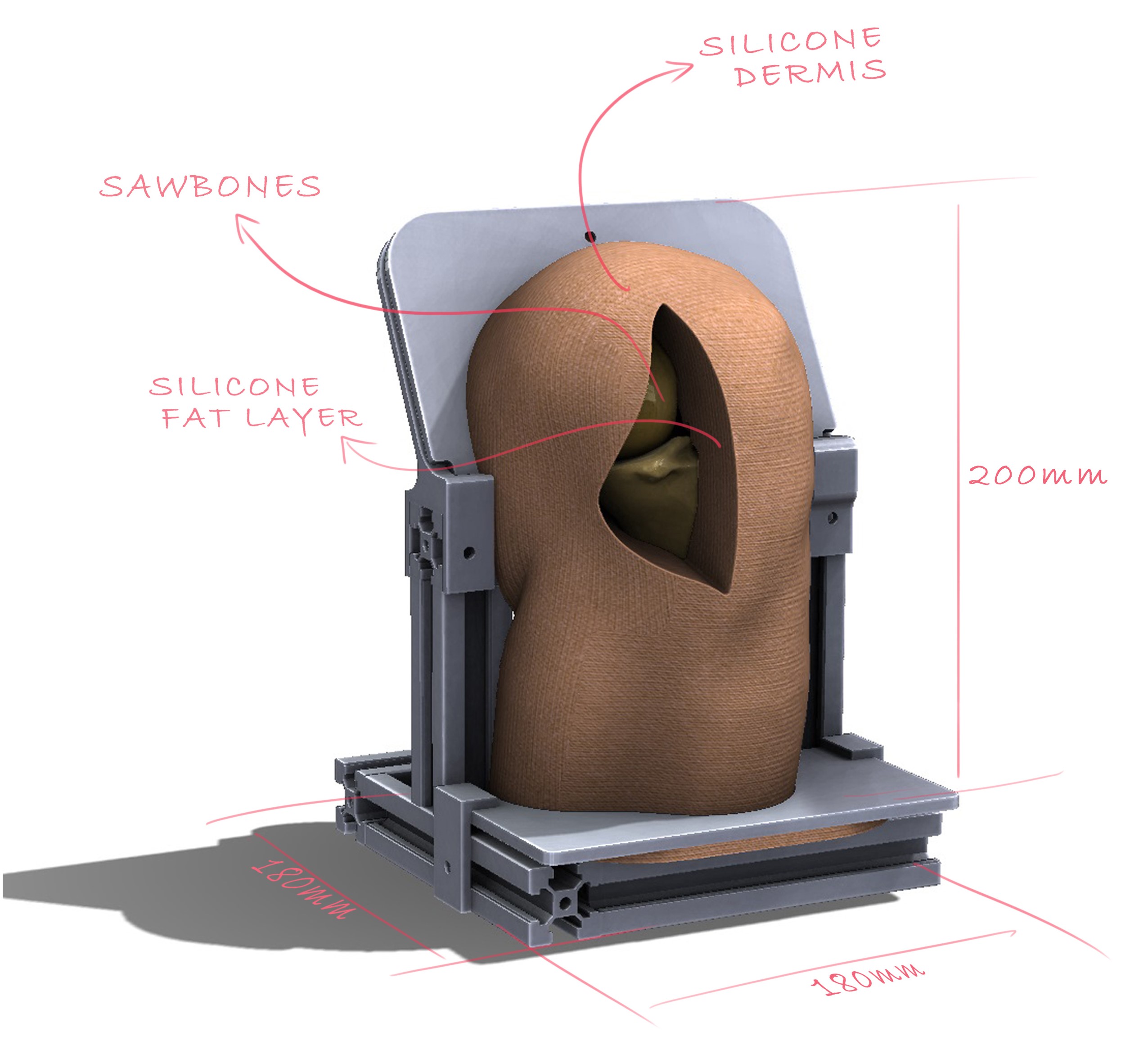 Surgical simulator for knee replacement training – Nitin Gurram